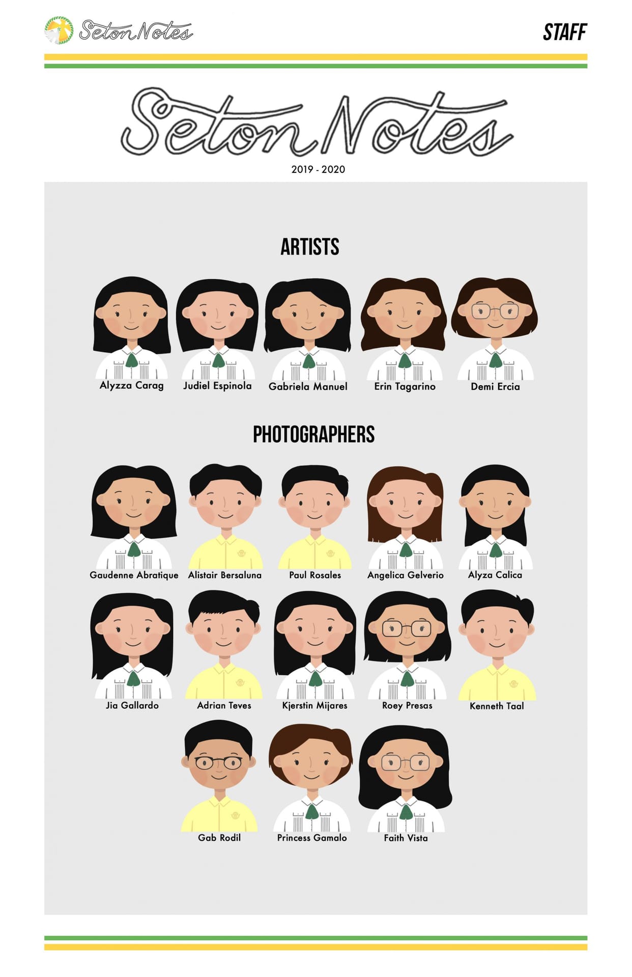 Seton Notes – Elizabeth Seton School